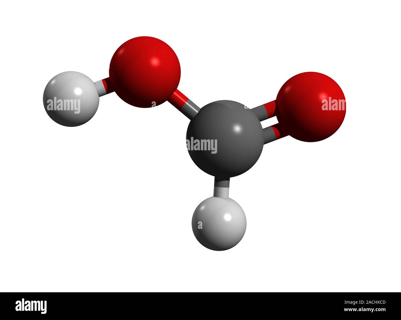 Formic acid, molecular model. Formic acid, also called methanoic acid ...