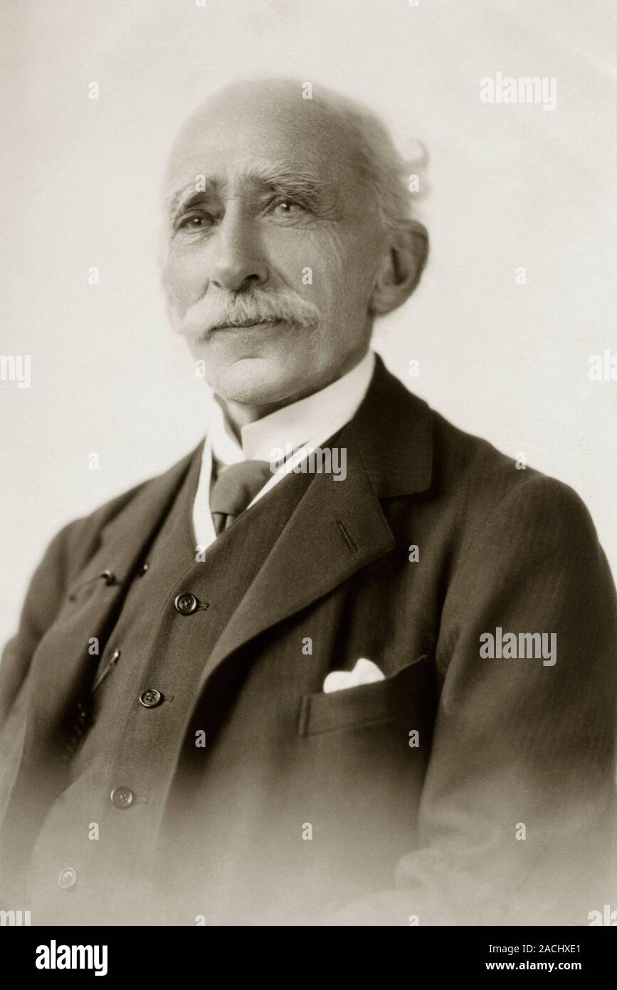 John Ambrose Fleming (1849-1945), British engineer and physicist ...