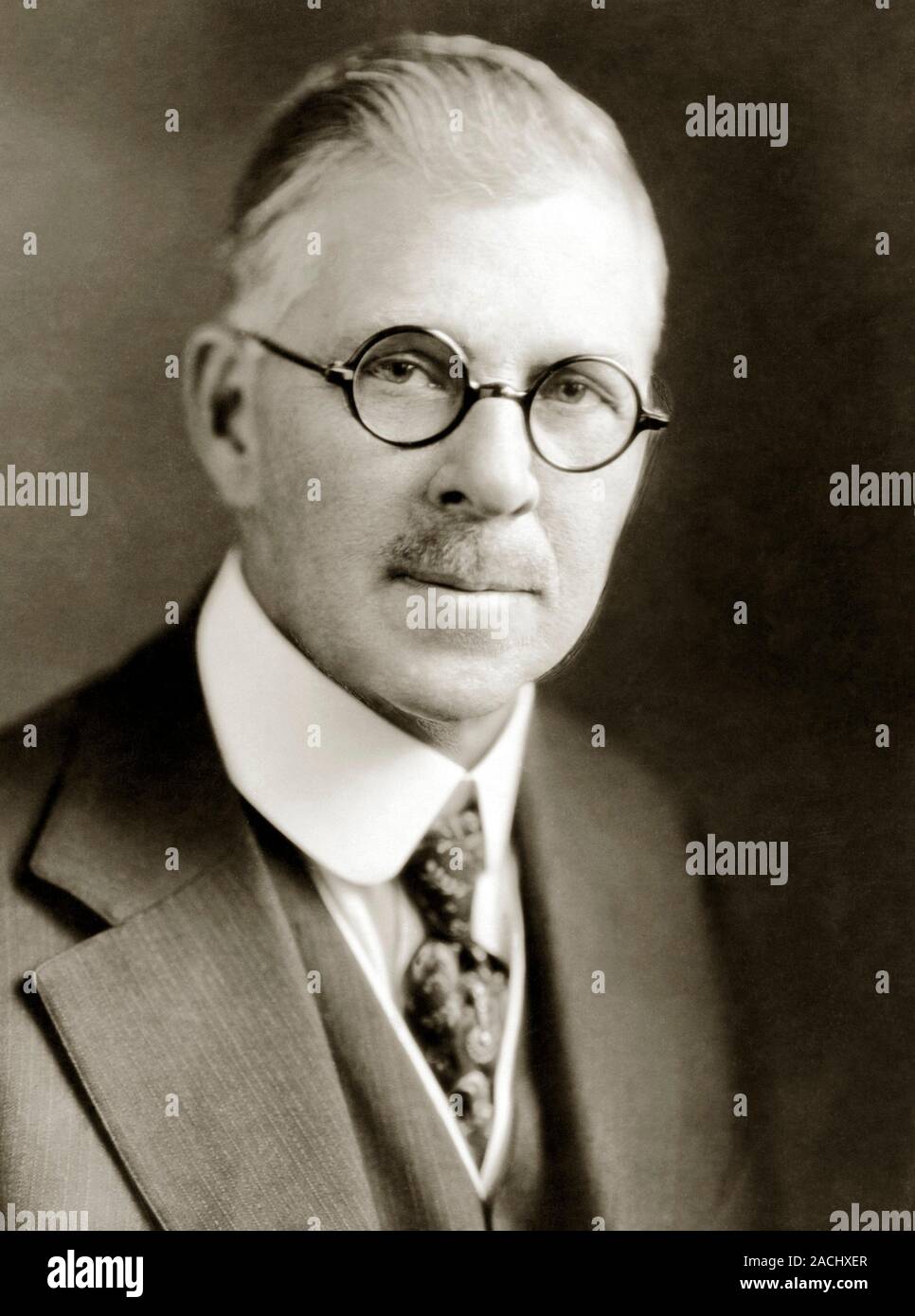 Ransom Eli Olds (1864-1950), US car manufacturer. Olds founded his ...