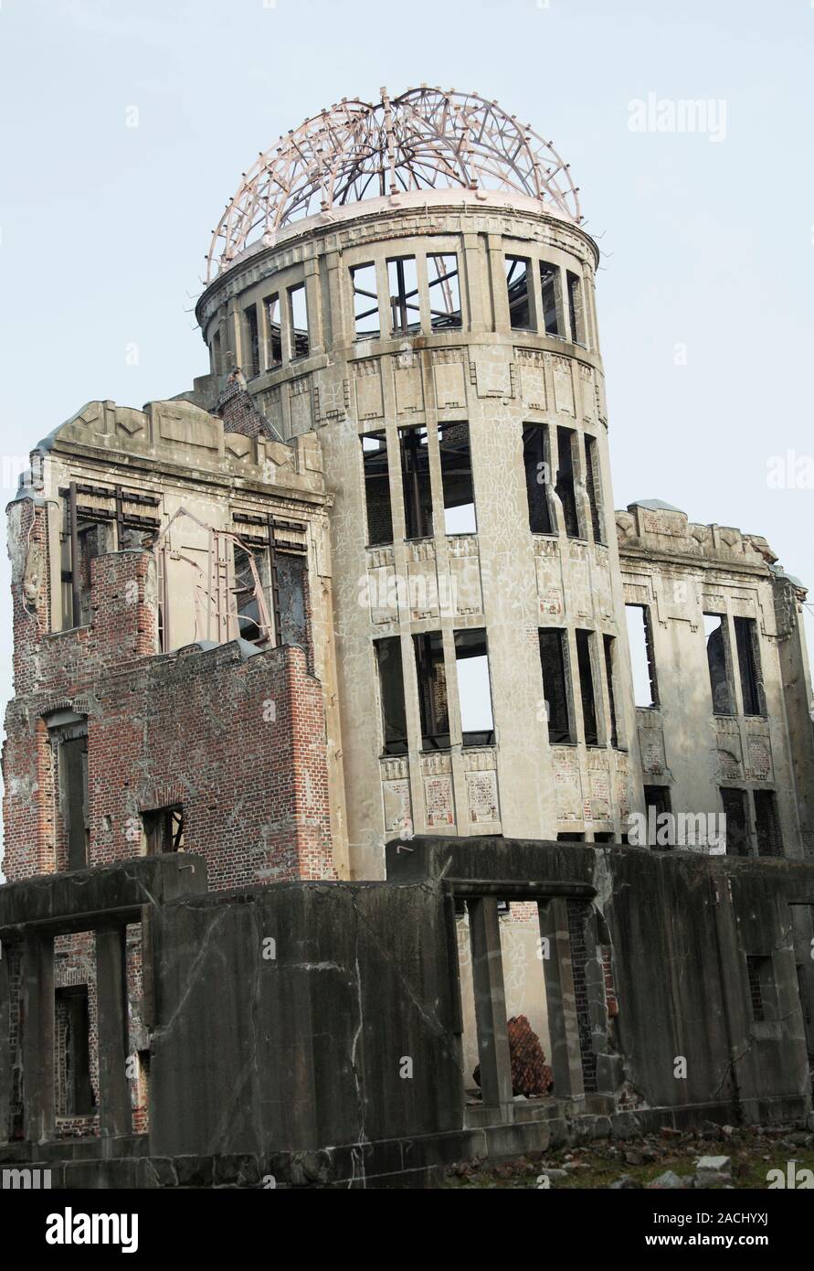 Hiroshima Peace Memorial. Also known as the Atomic Bomb Dome, this ...