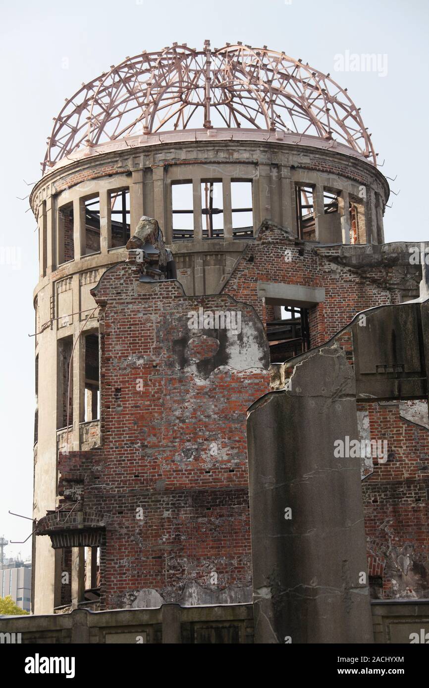 Hiroshima Peace Memorial. Also known as the Atomic Bomb Dome, this ...