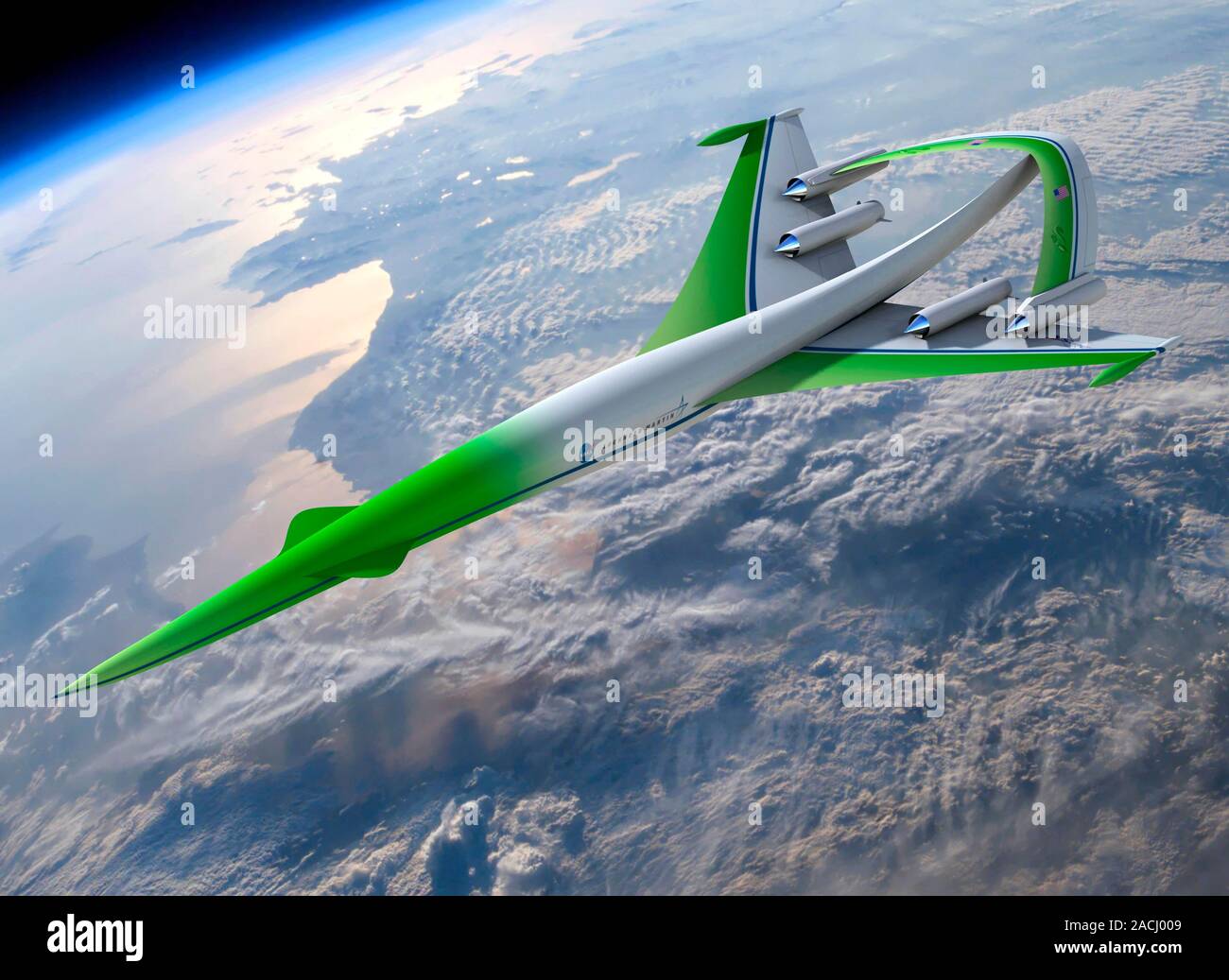 Supersonic Green Machine. Proposed aircraft design for future ...