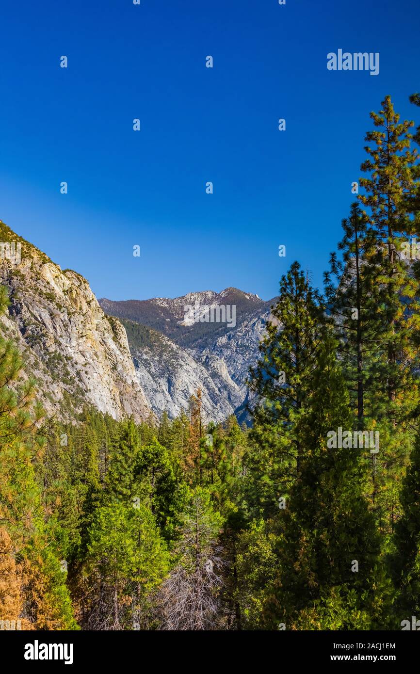 Views Along The Kings Canyon Scenic Byway Sr 180 Through Giant