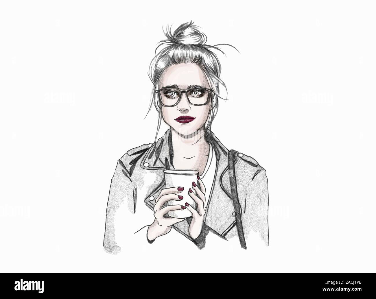 Nervous drawing hi-res stock photography and images - Alamy