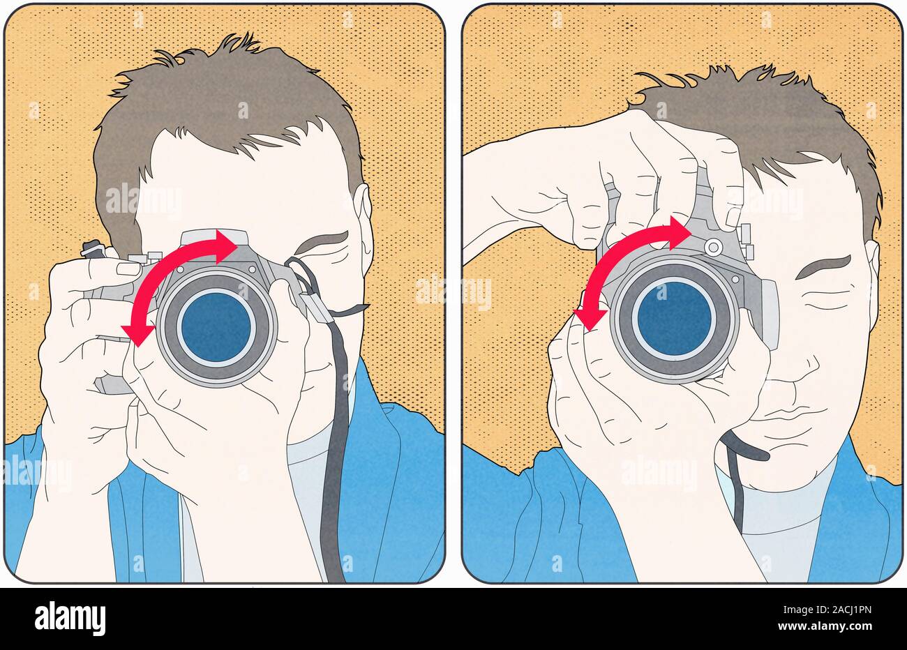 Photographing position Cut Out Stock Images & Pictures - Alamy