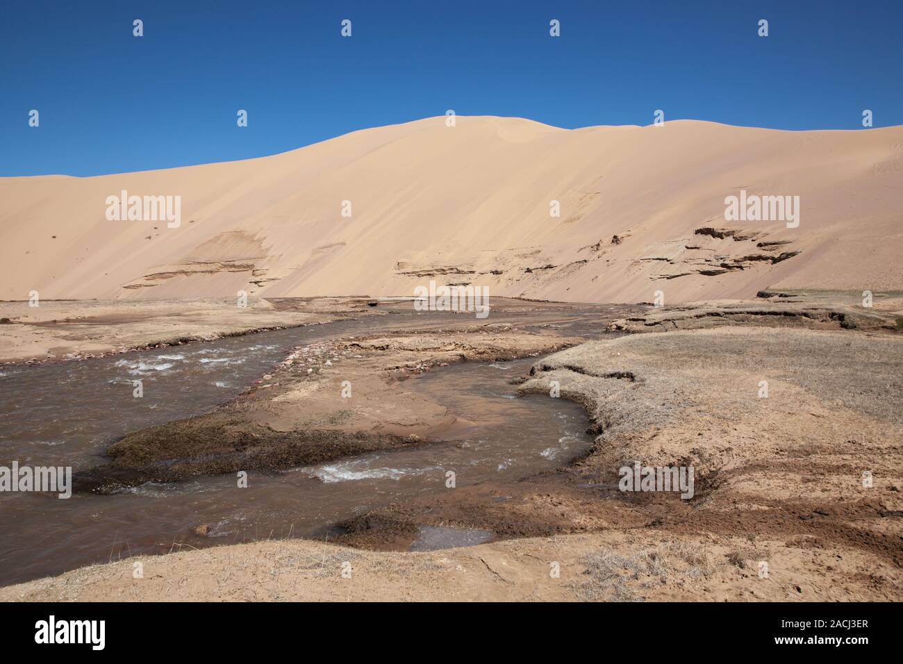Gobi desert dry river hi-res stock photography and images - Alamy