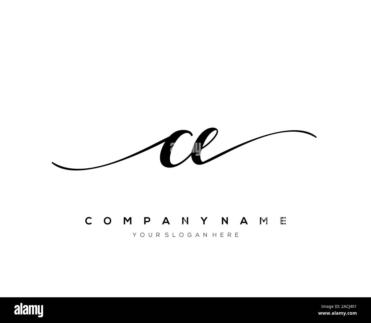 Letter ce logo hi-res stock photography and images - Alamy