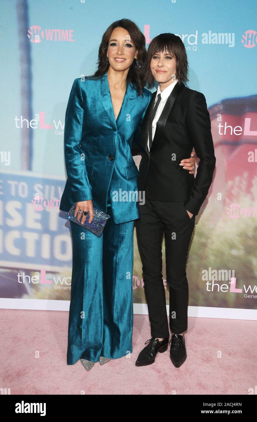 Los Angeles, Ca. 2nd Dec, 2019. Jennifer Beals and Katherine Moennig at ...