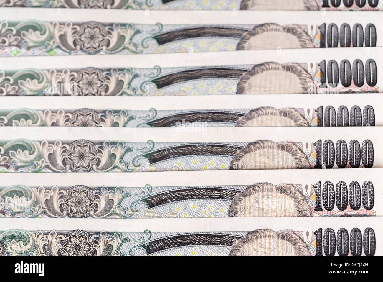 Japanese Banknote, Yen is the official currency of Japan Stock Photo ...