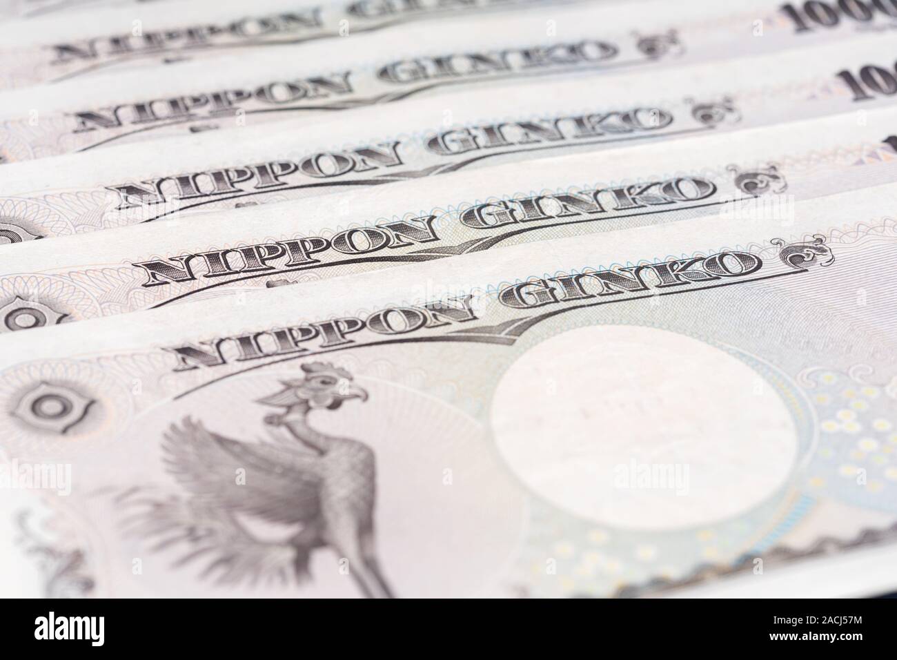 Japanese Banknote, Yen is the official currency of Japan Stock Photo ...