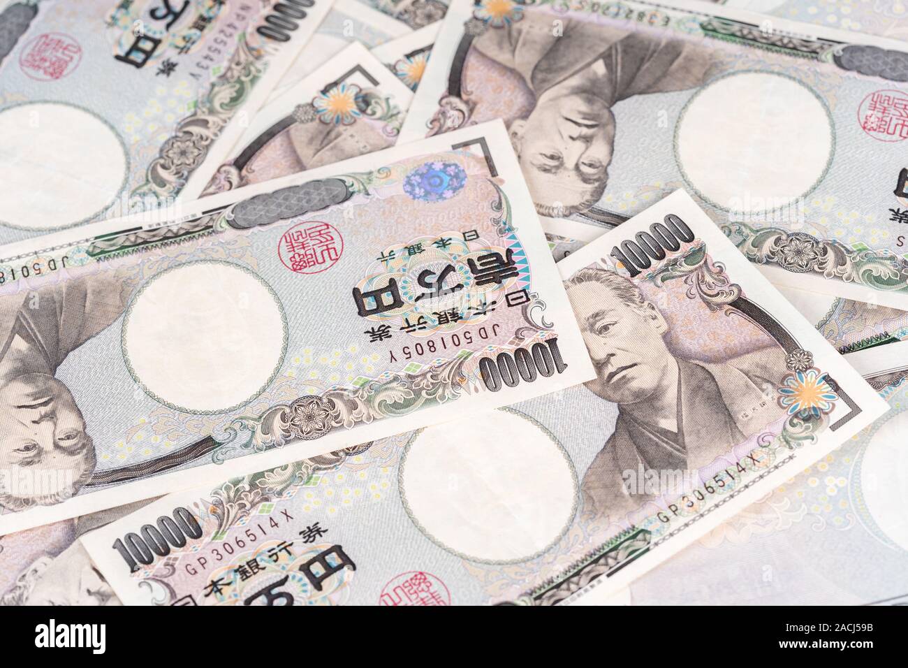 Japanese Banknote, Yen is the official currency of Japan Stock Photo ...