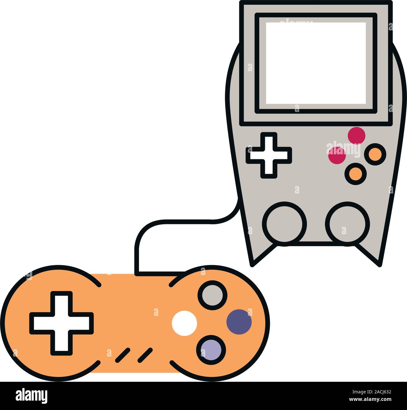 Control display games entertainment Stock Vector Images - Alamy