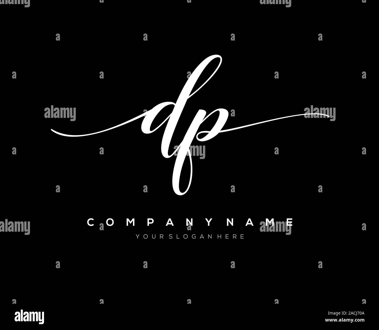 Letter dp logo hi-res stock photography and images - Alamy