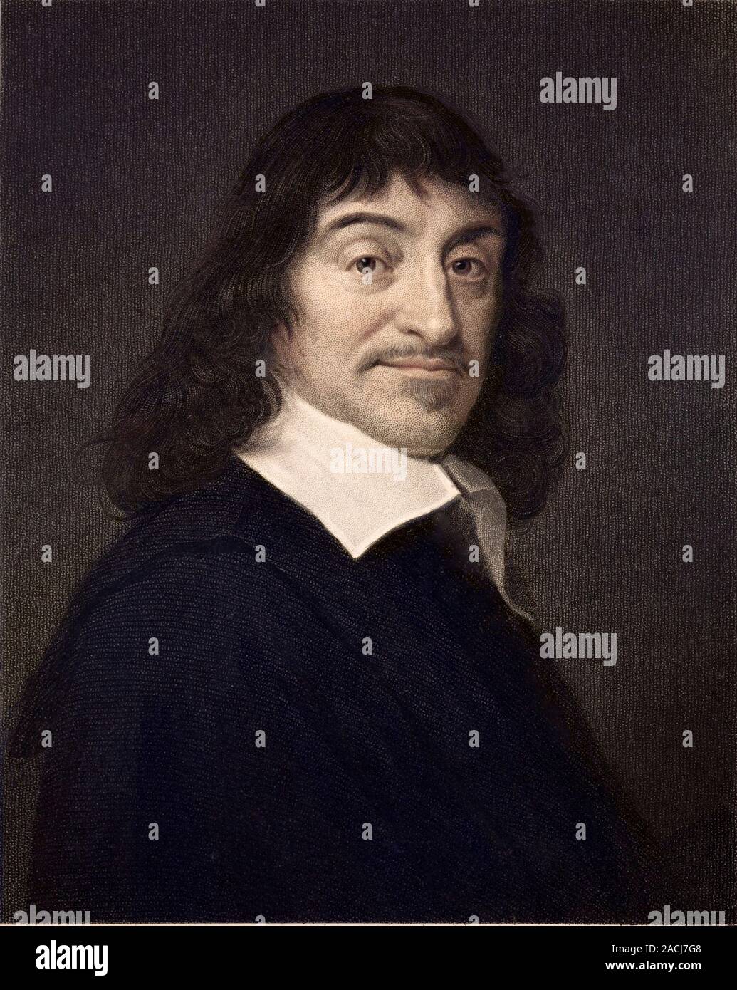 Rene Descartes, French mathematician and philosopher (31st March 1596 ...