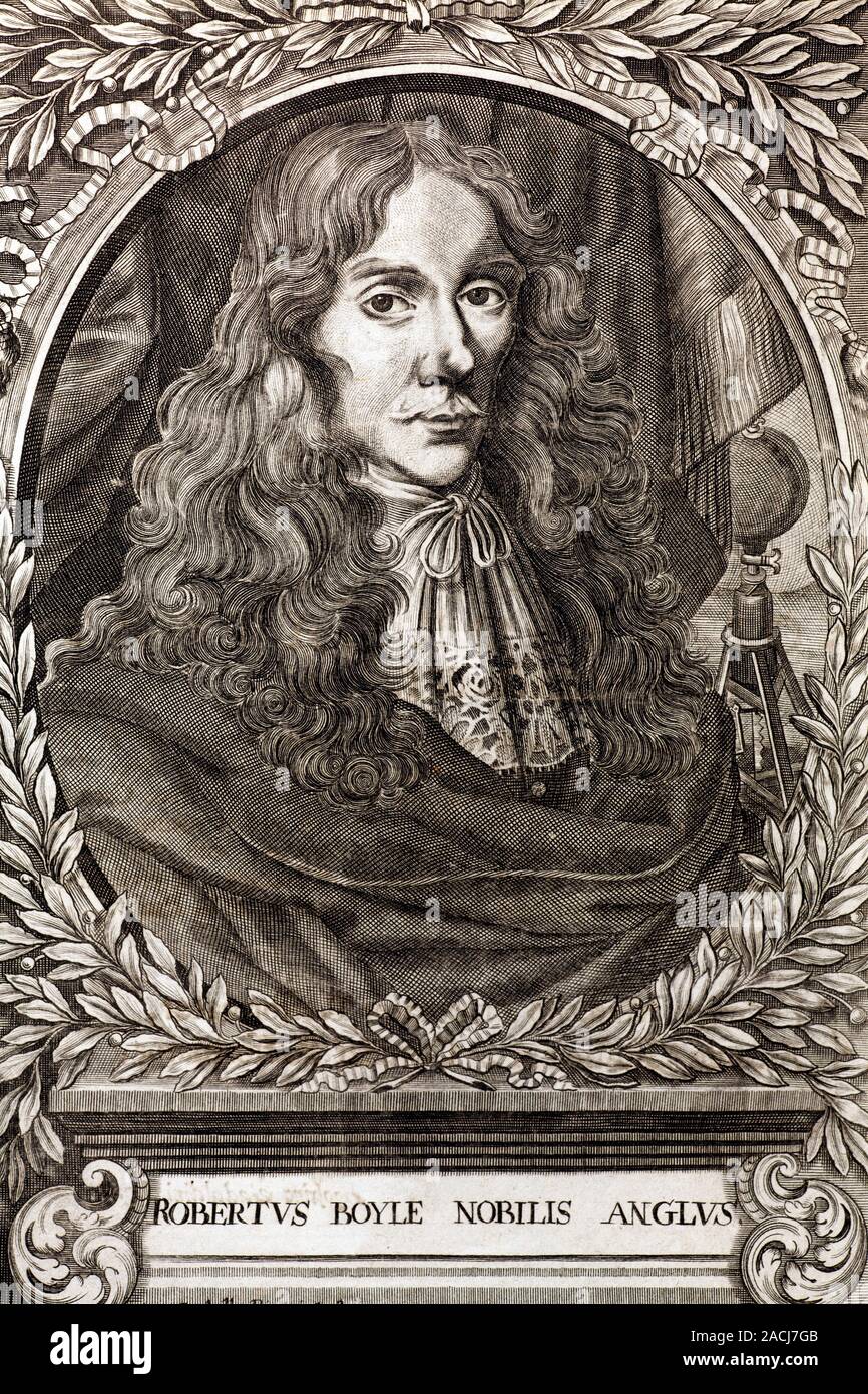 Robert Boyle, anglo-irish chemist, physicist and inventor. One of the ...