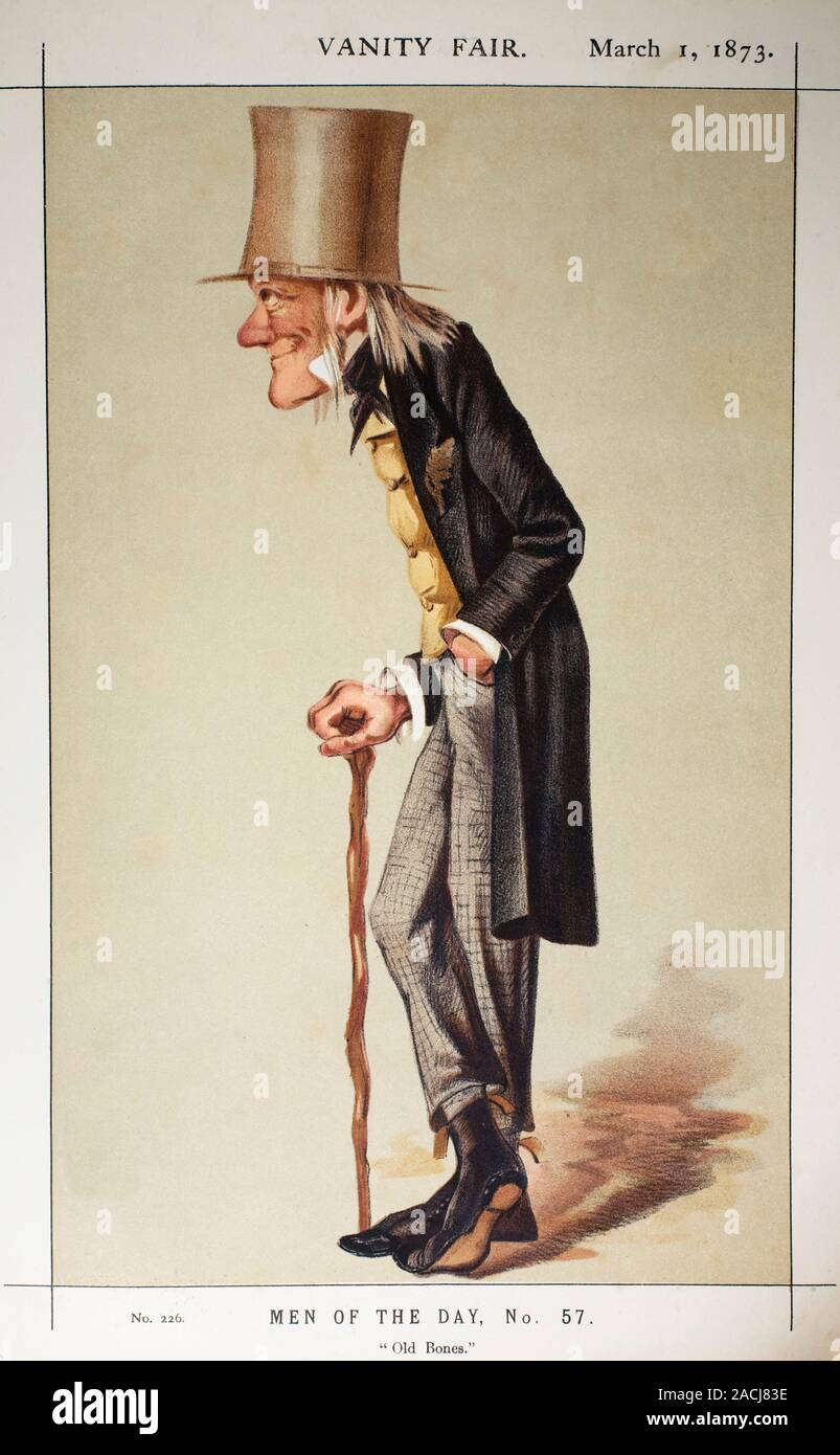 Richard Owen (20, July 1804- 18 December 1892). Caracature from Vanity ...