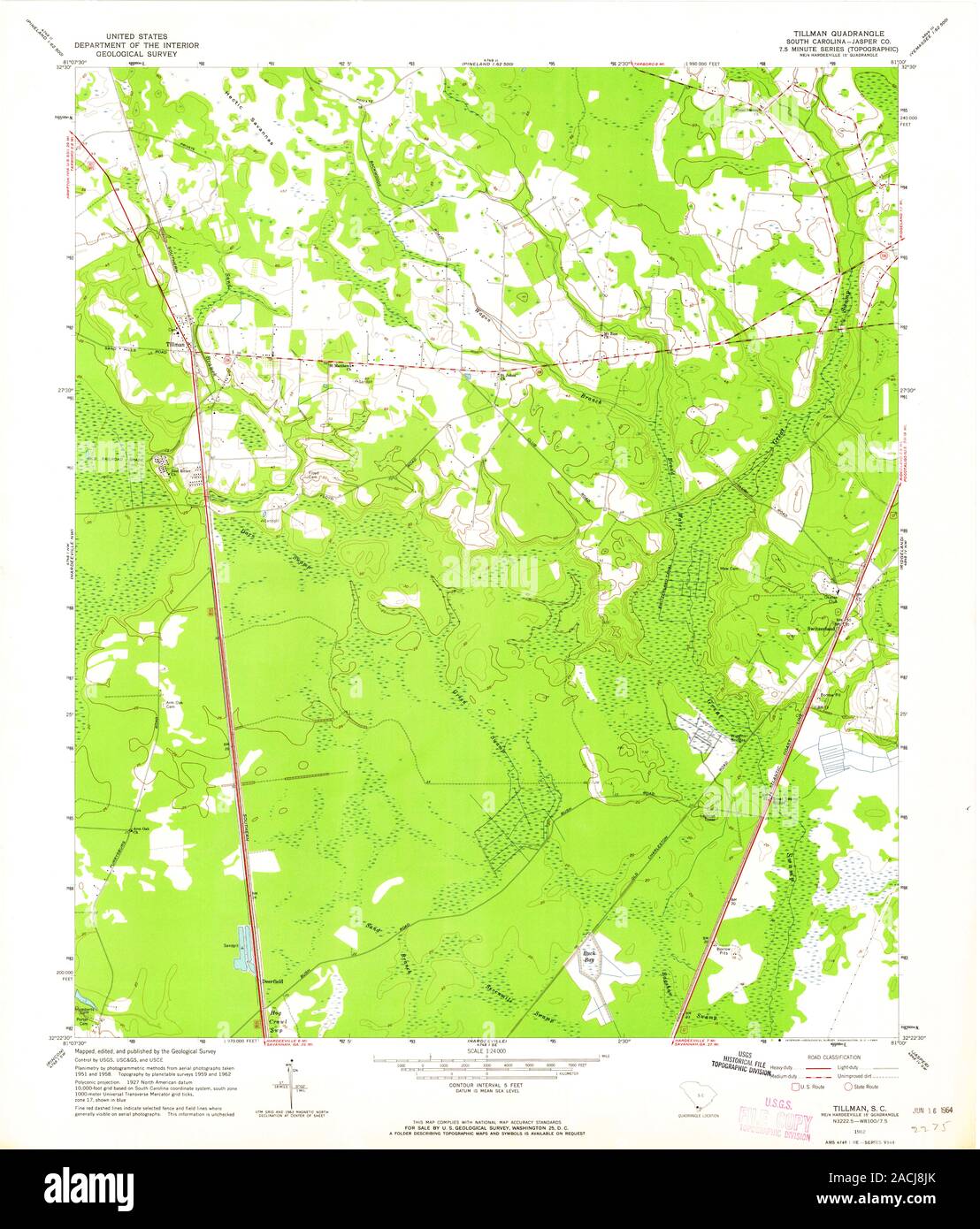 Map of tillman hi-res stock photography and images - Alamy