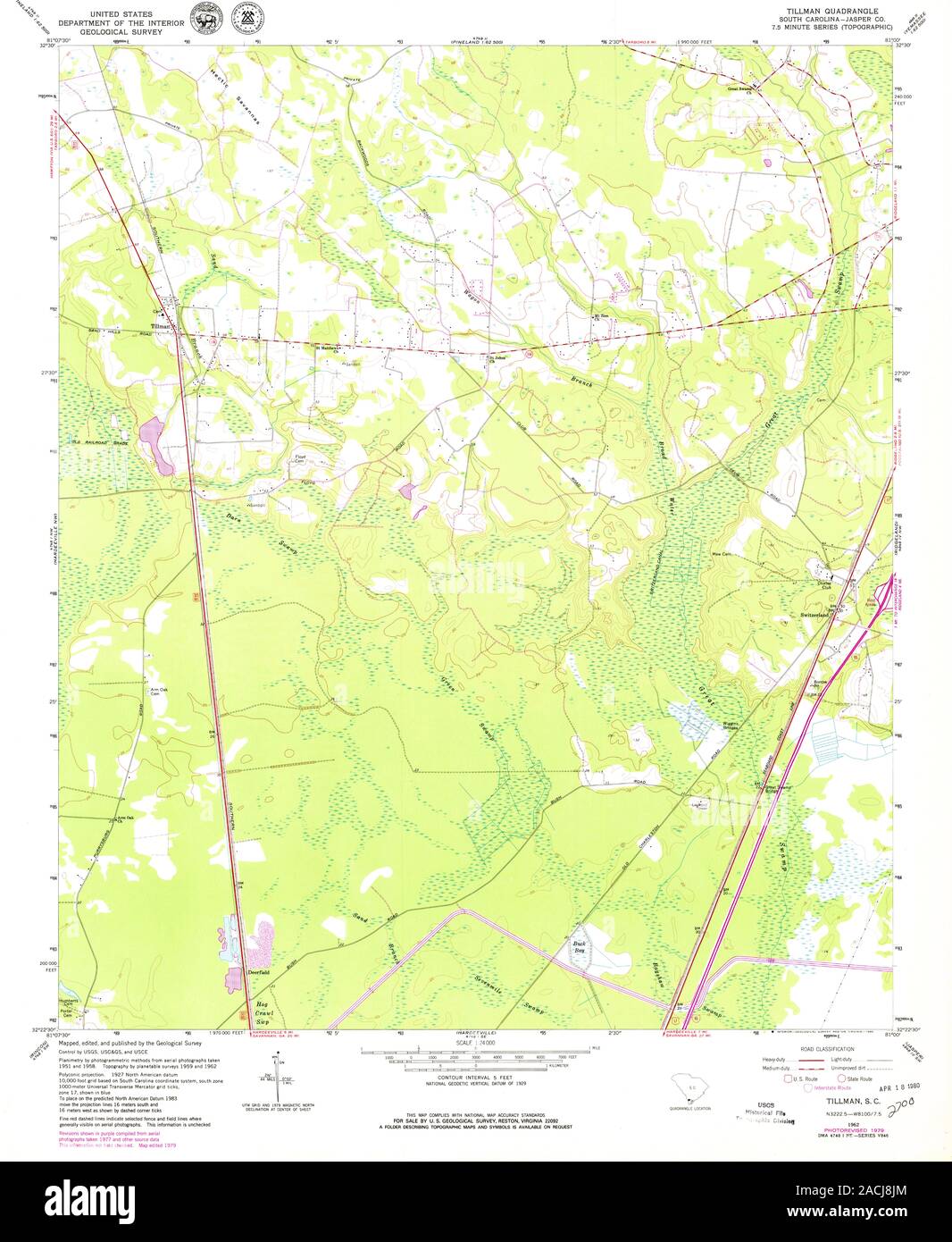 Map of tillman hi-res stock photography and images - Alamy