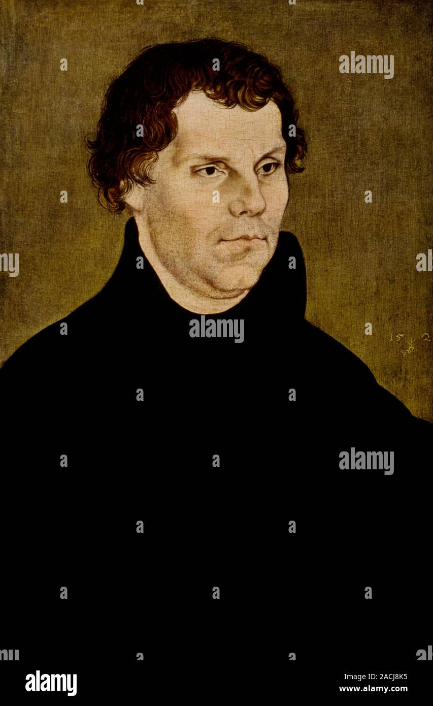 Martin Luther (1483-1546), German theologian and founder of the ...