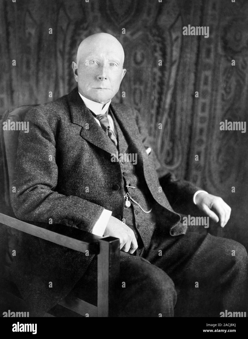 John Davison Rockefeller (1839-1937), US oil magnate and philanthropist ...