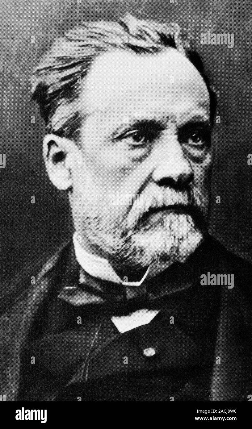 Louis Pasteur (1822-1895), French microbiologist and chemist. Louis ...