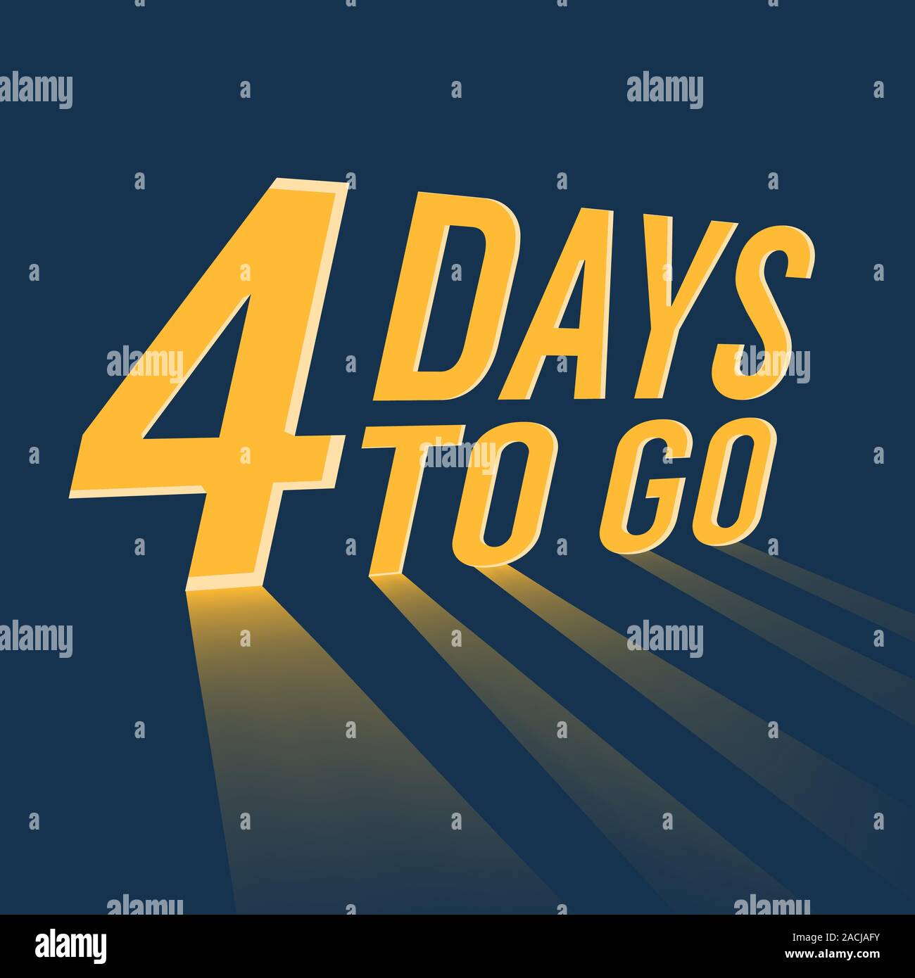 Four day long Stock Vector Images - Alamy