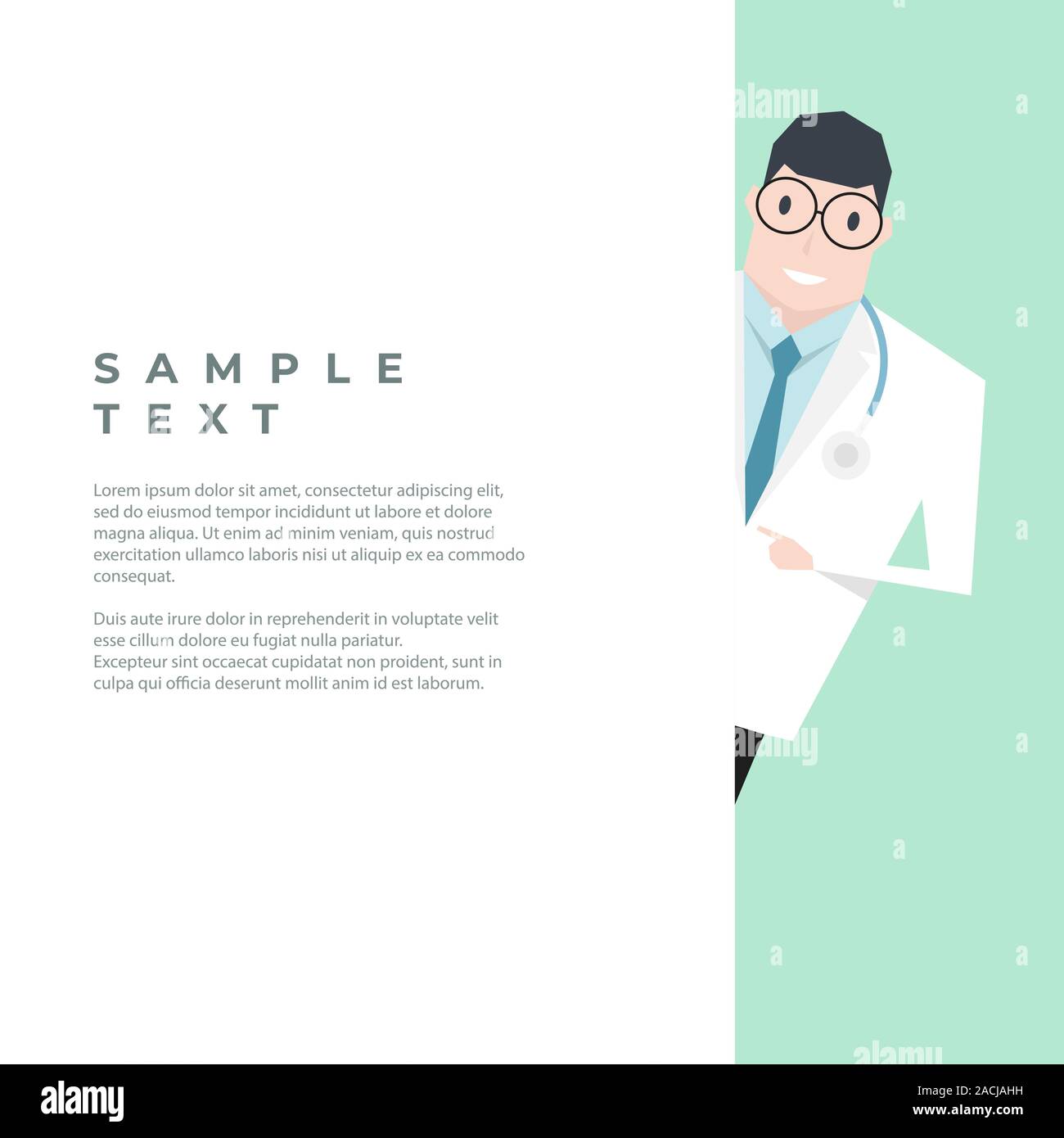 Notepad copy space in Stock Vector Images - Alamy