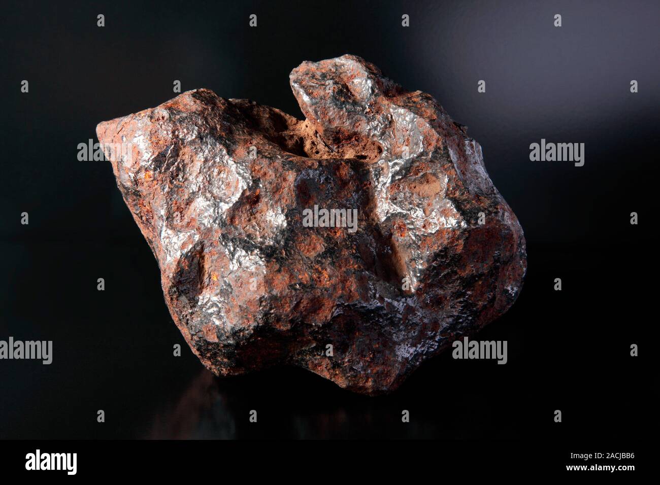 Campo del Cielo meteorite fragment. This is a fragment of an iron ...