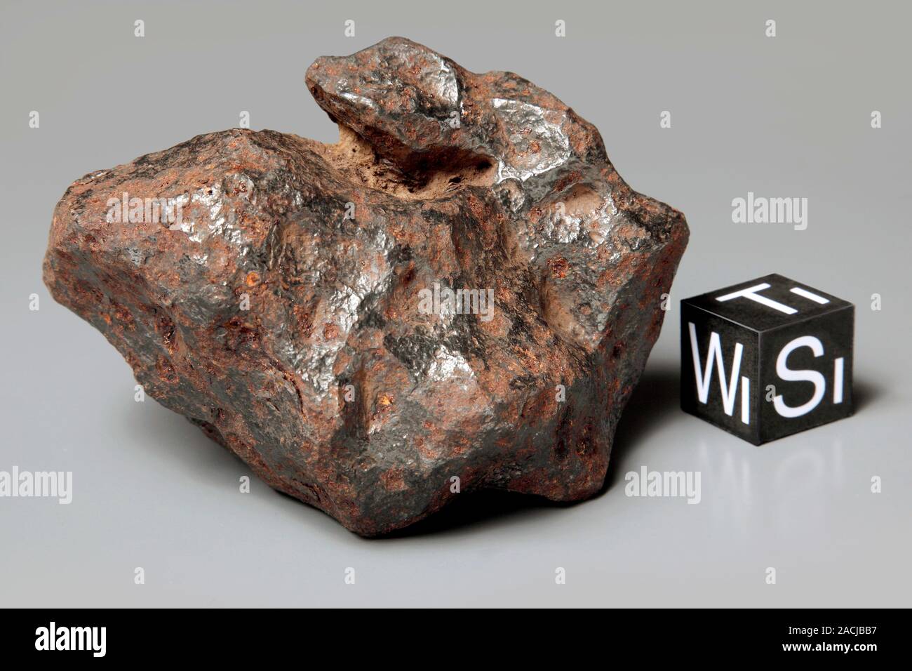 Campo del Cielo meteorite fragment. This is a fragment of an iron ...