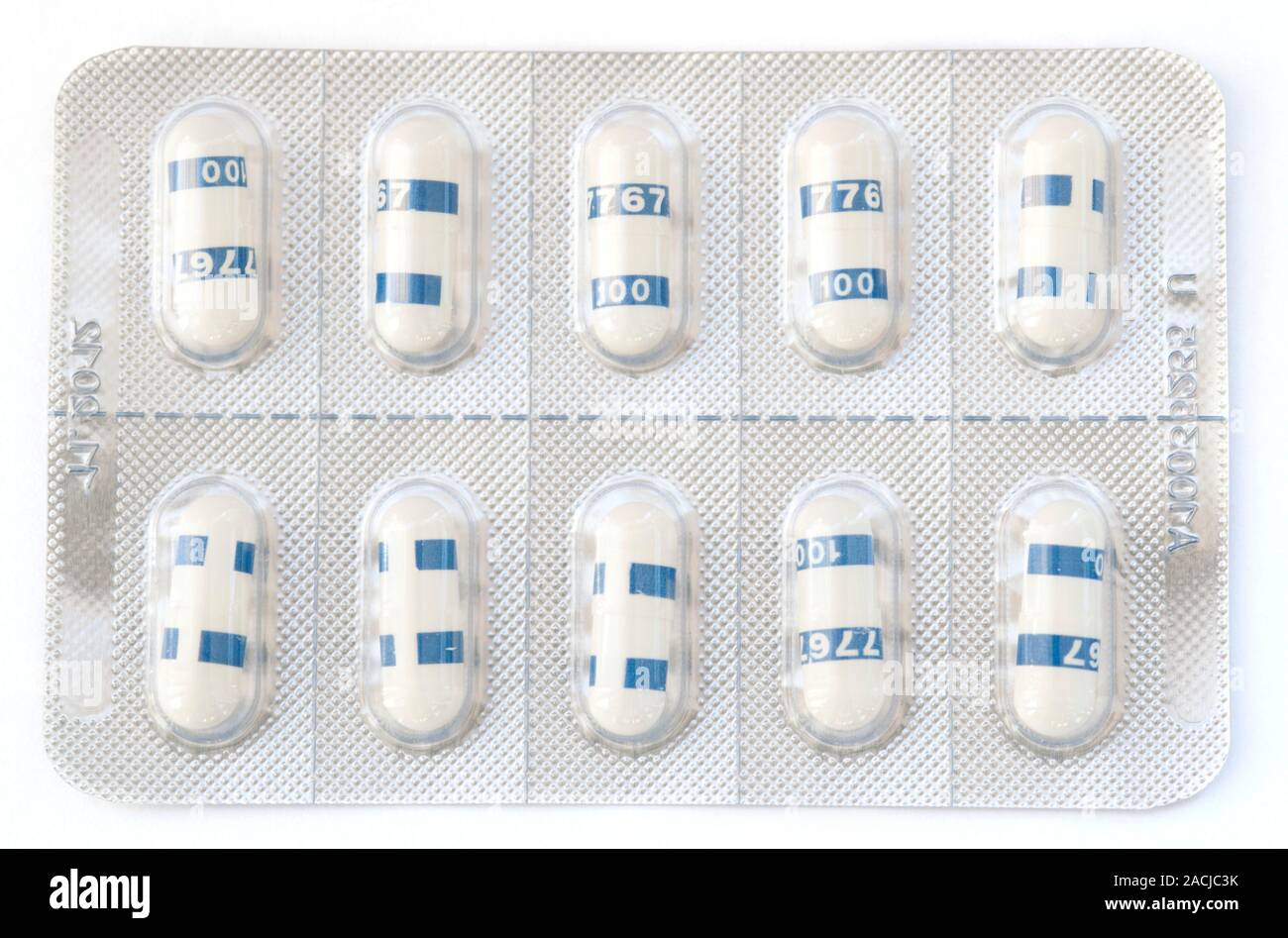 Arthritis drug. Blisterpack of Celebrex capsules, a drug used to treat ...