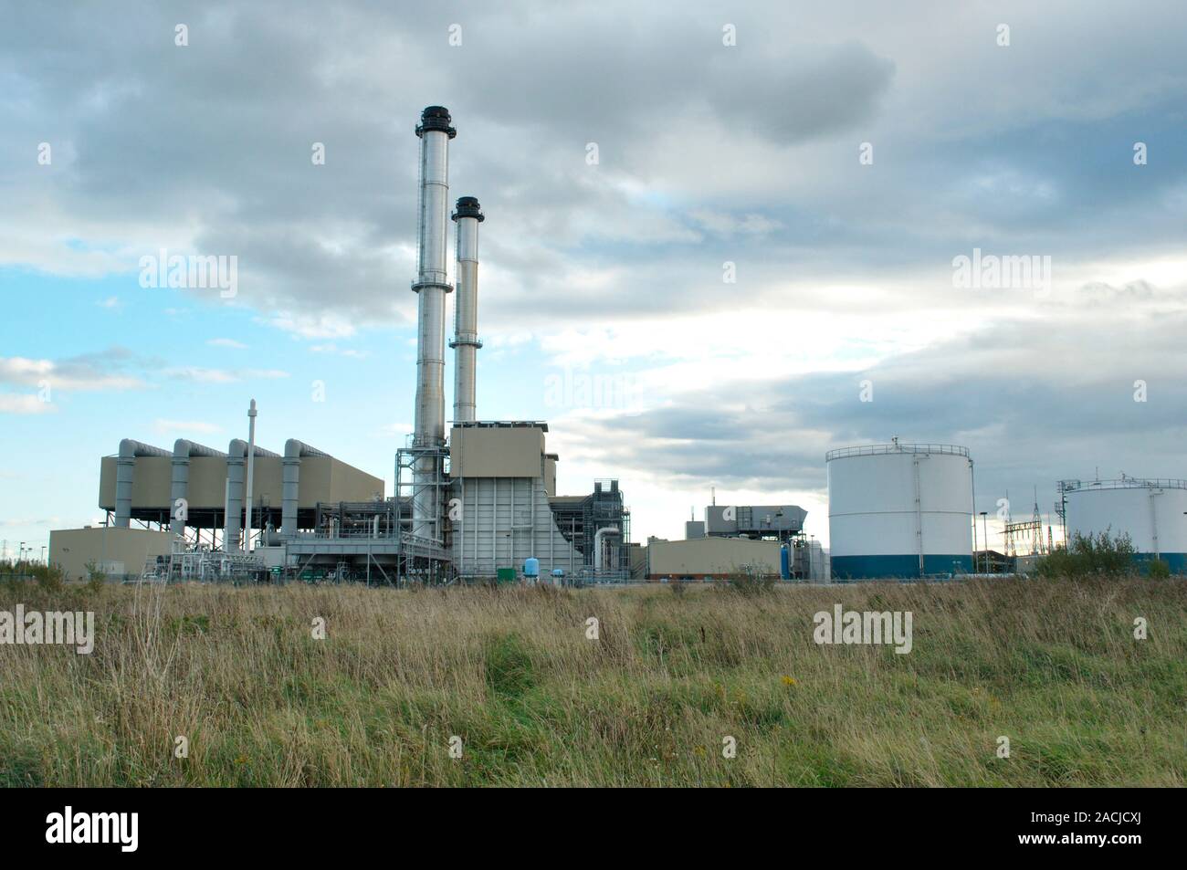 Shotton combined heat and power (CHP) station, Shotton, Flintshire ...