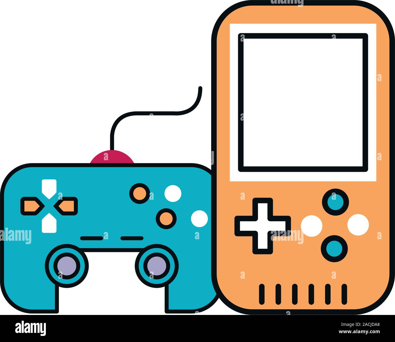 Control display games entertainment Stock Vector Images - Alamy