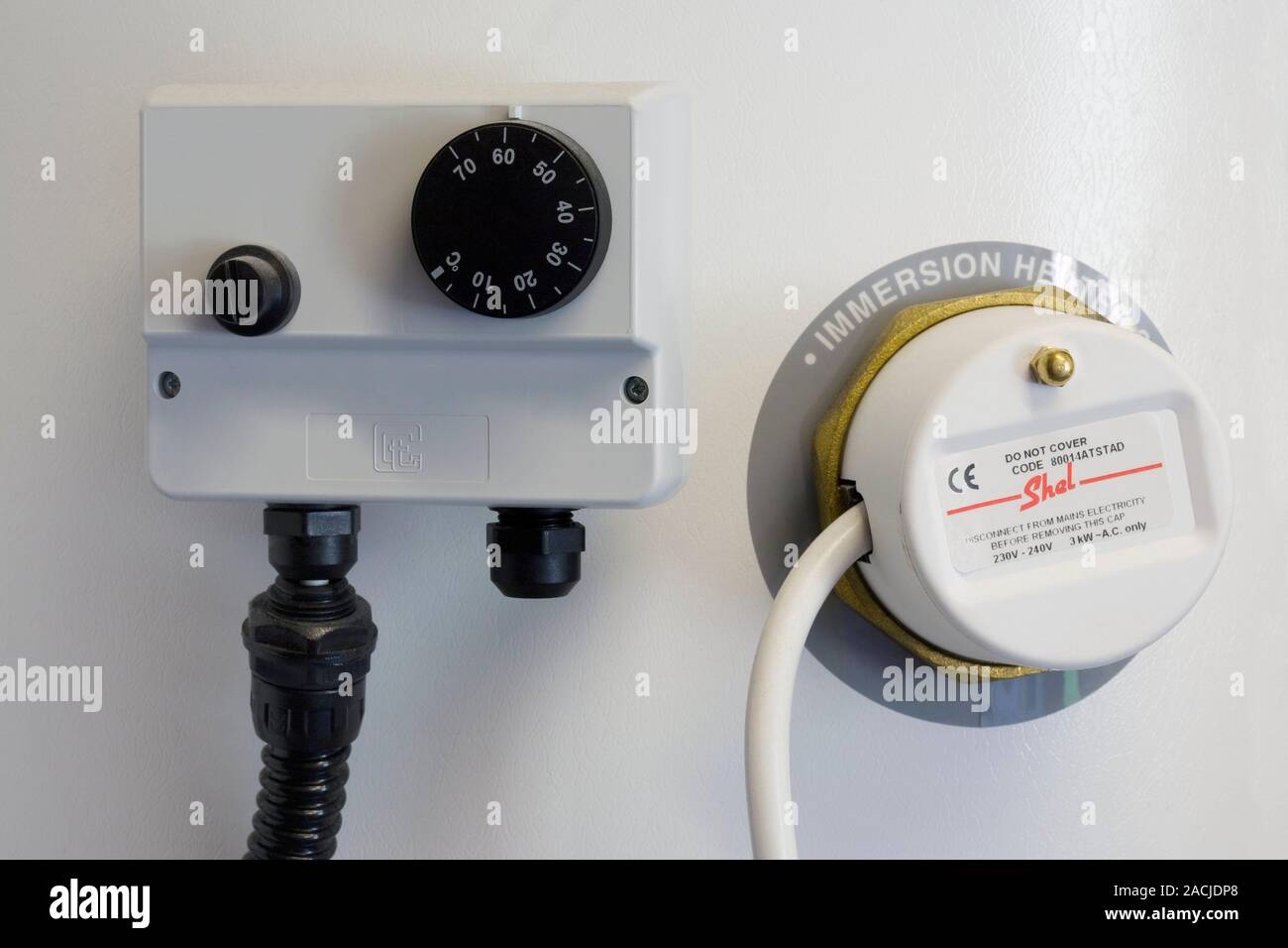 Solar thermal system. Controls for a domestic solar-powered heating ...