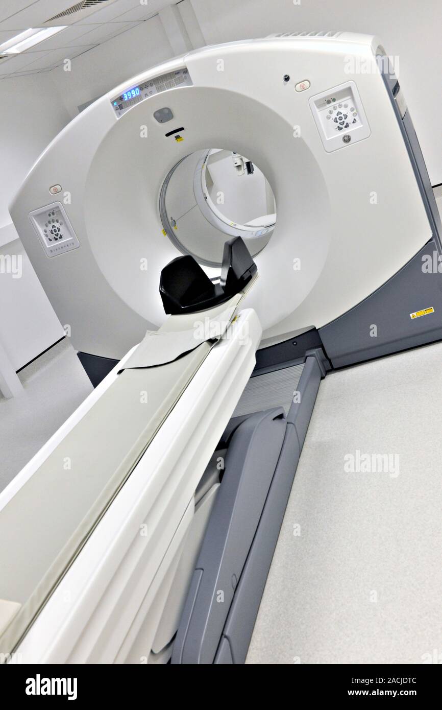 Positron emission tomography (PET) scanner. PET scans are used to ...