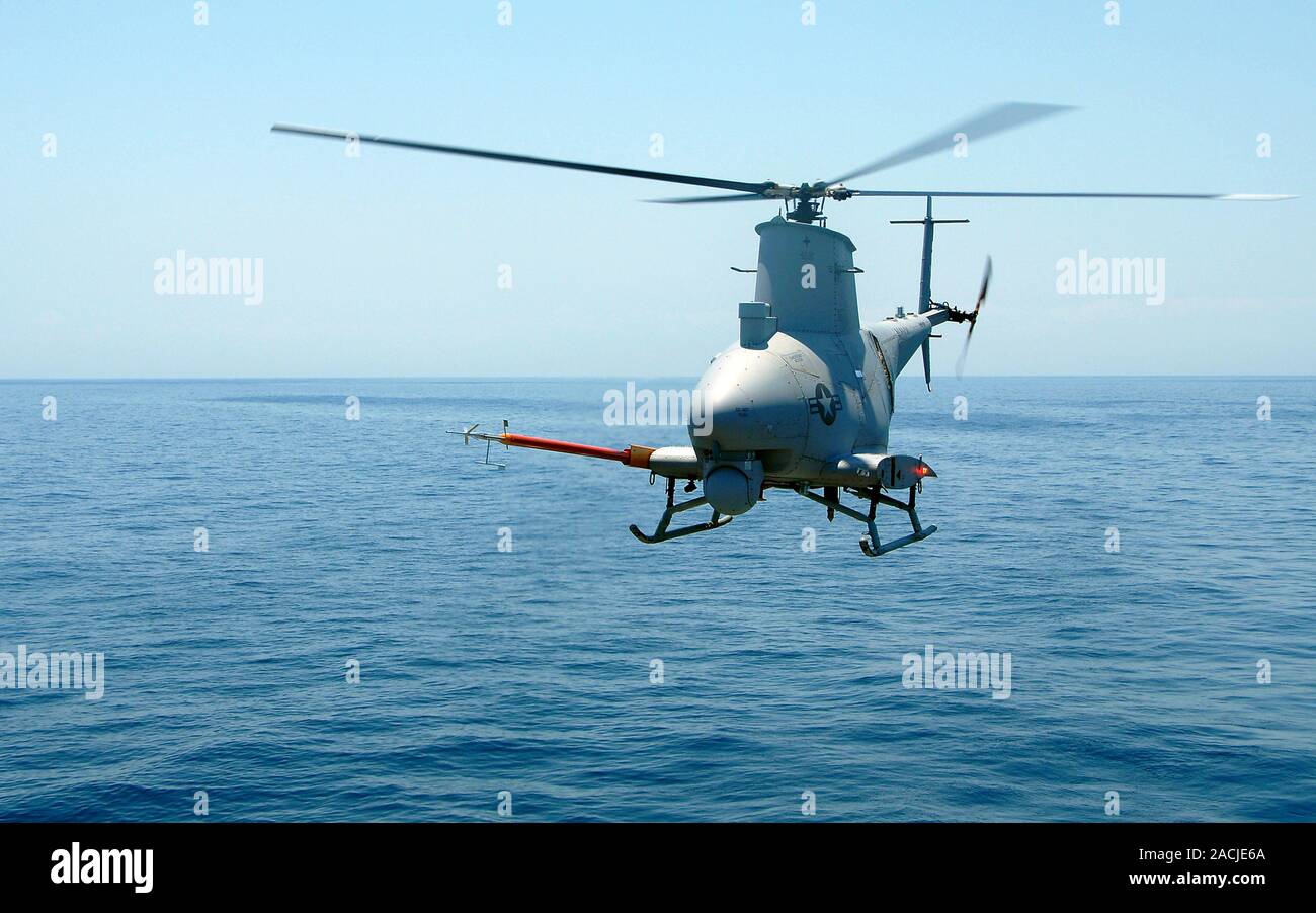 Fire Scout unmanned aerial vehicle (UAV). This UAV, developed by ...