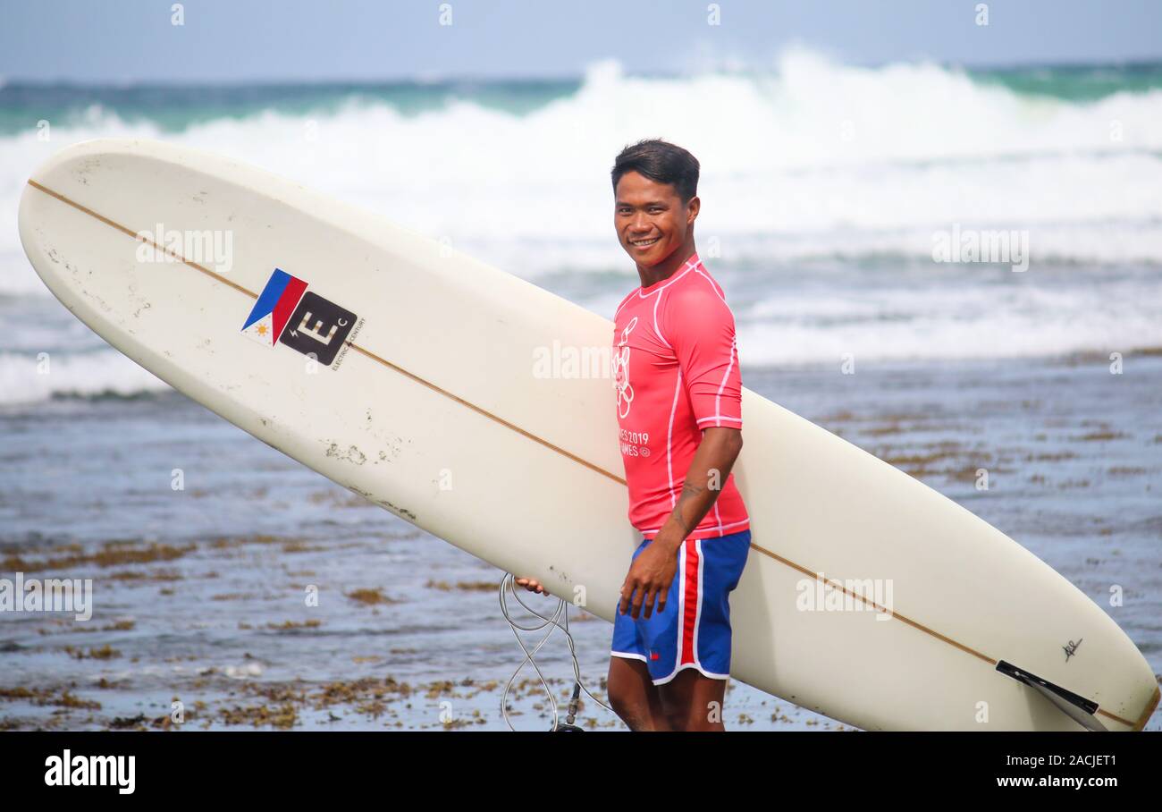 San Fernando, Philippines. 01st Dec, 2019. Roger Casugay from Philippines pose for the camera ...
