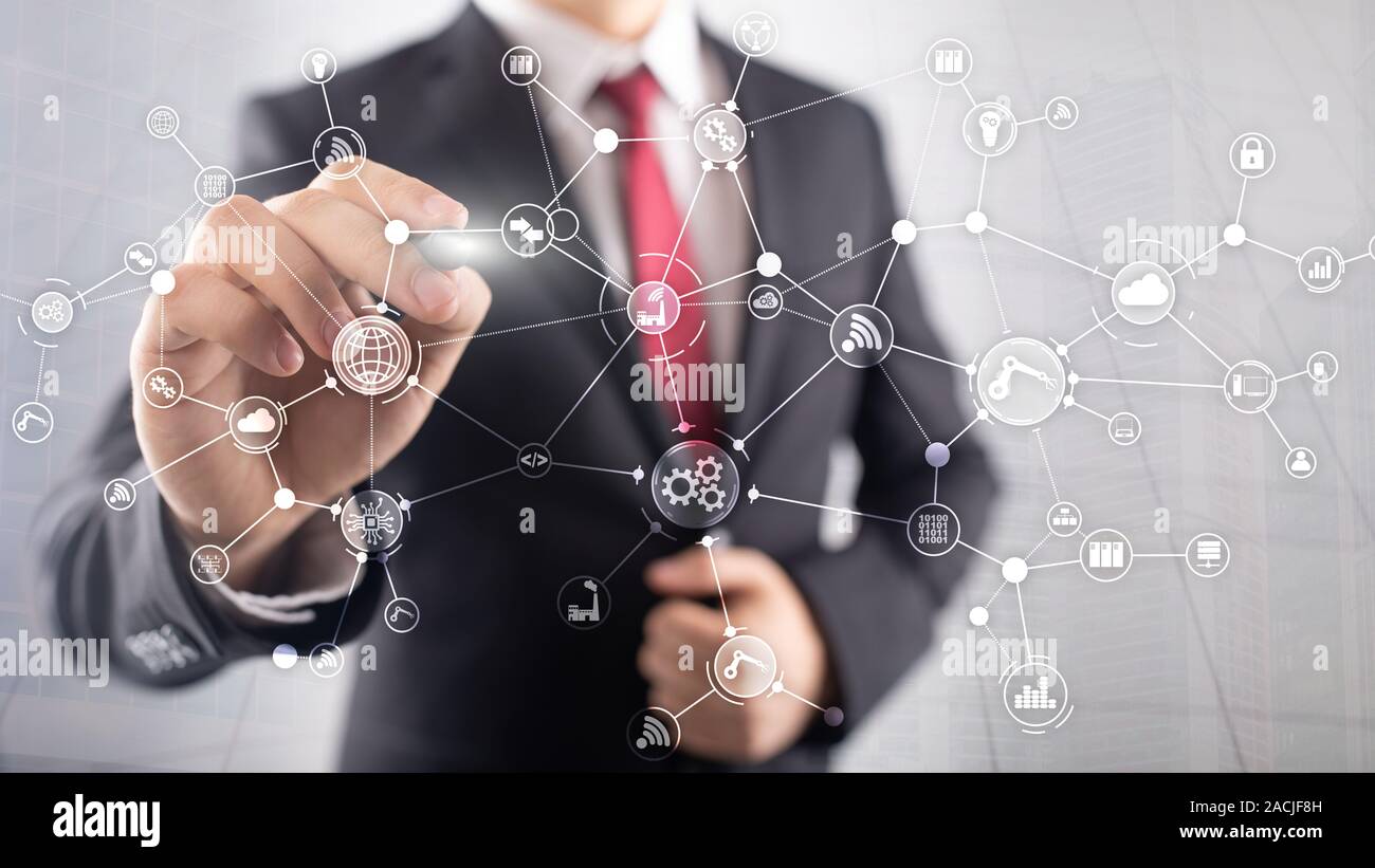 Technology industrial business process workflow organisation structure ...