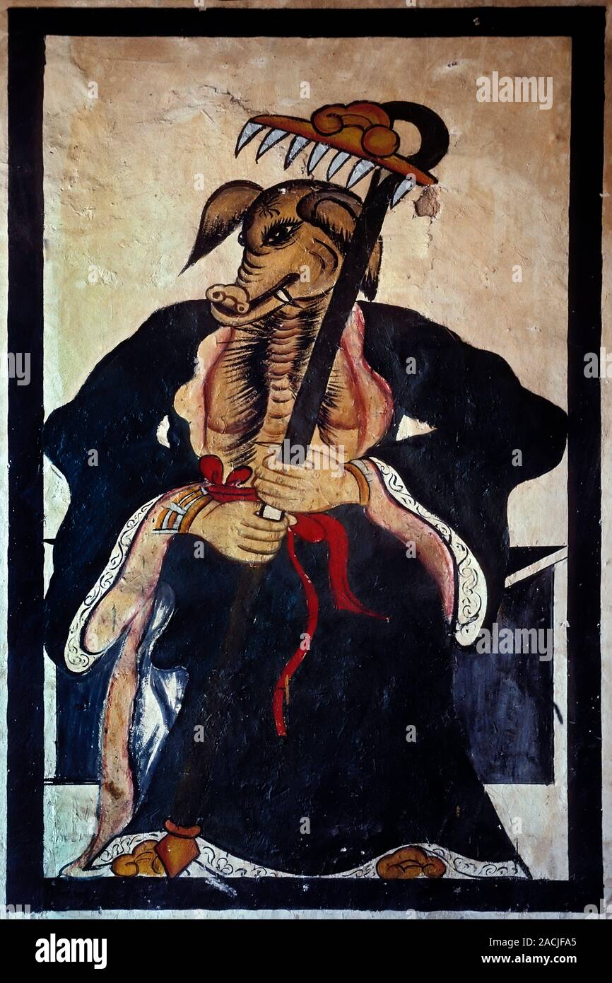 Tao god of agriculture, China. Taoism is an East Asian religion that ...