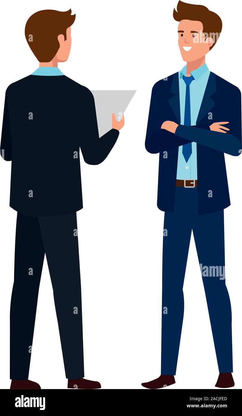 businessmen elegant avatar character icon Stock Vector Image & Art - Alamy
