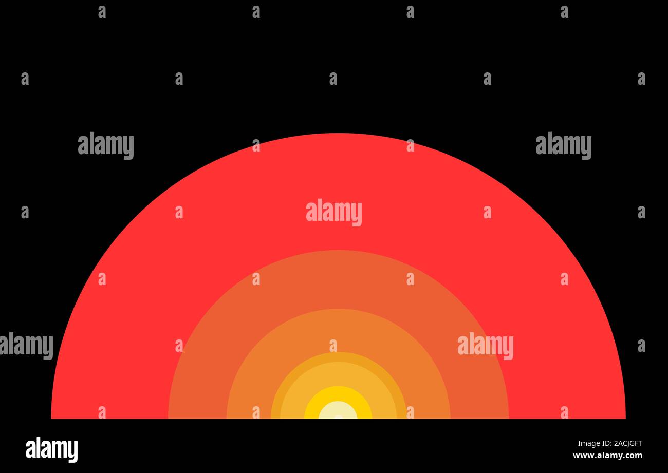 Magnitude of explosions, logarithmic scale diagram.Artwork depicting ...