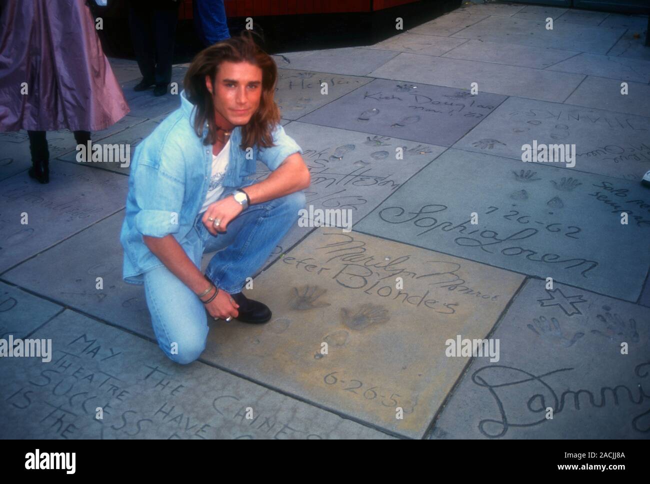 Los Angeles, California, USA 24th March 1995 (Exclusive) Actor Jaason ...