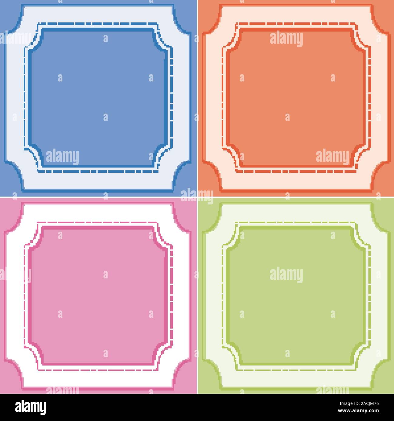 Background template with frames illustration Stock Vector Image & Art ...