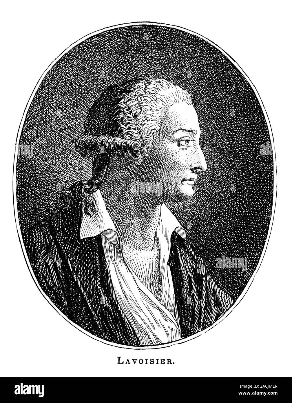 Antoine Lavoisier (1743-1794), French chemist. Lavoisier is considered ...