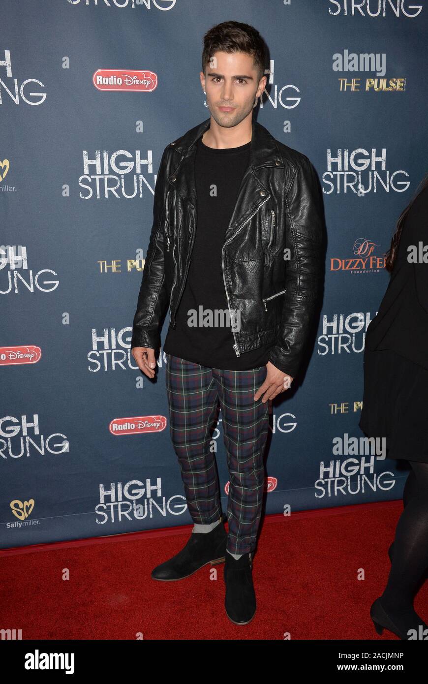 LOS ANGELES, CA - MARCH 29, 2016: Actor Max Ehrich at the premiere for ...