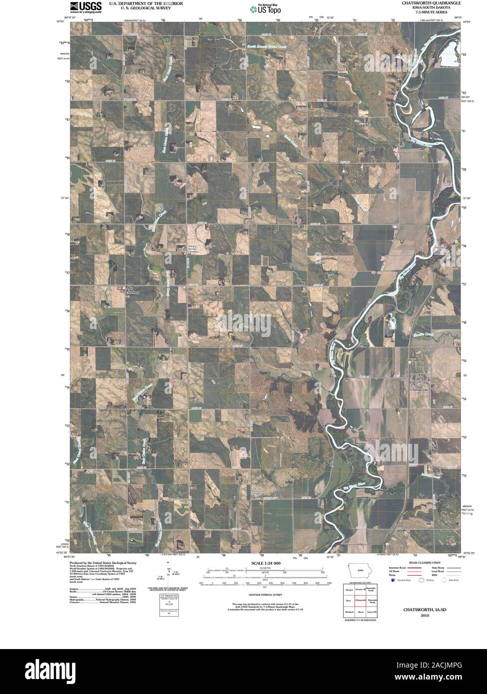 Map of chatsworth Cut Out Stock Images & Pictures - Alamy