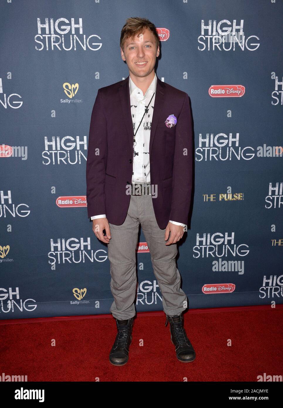 LOS ANGELES, CA - MARCH 29, 2016: Musician Cam Tyler at the premiere ...