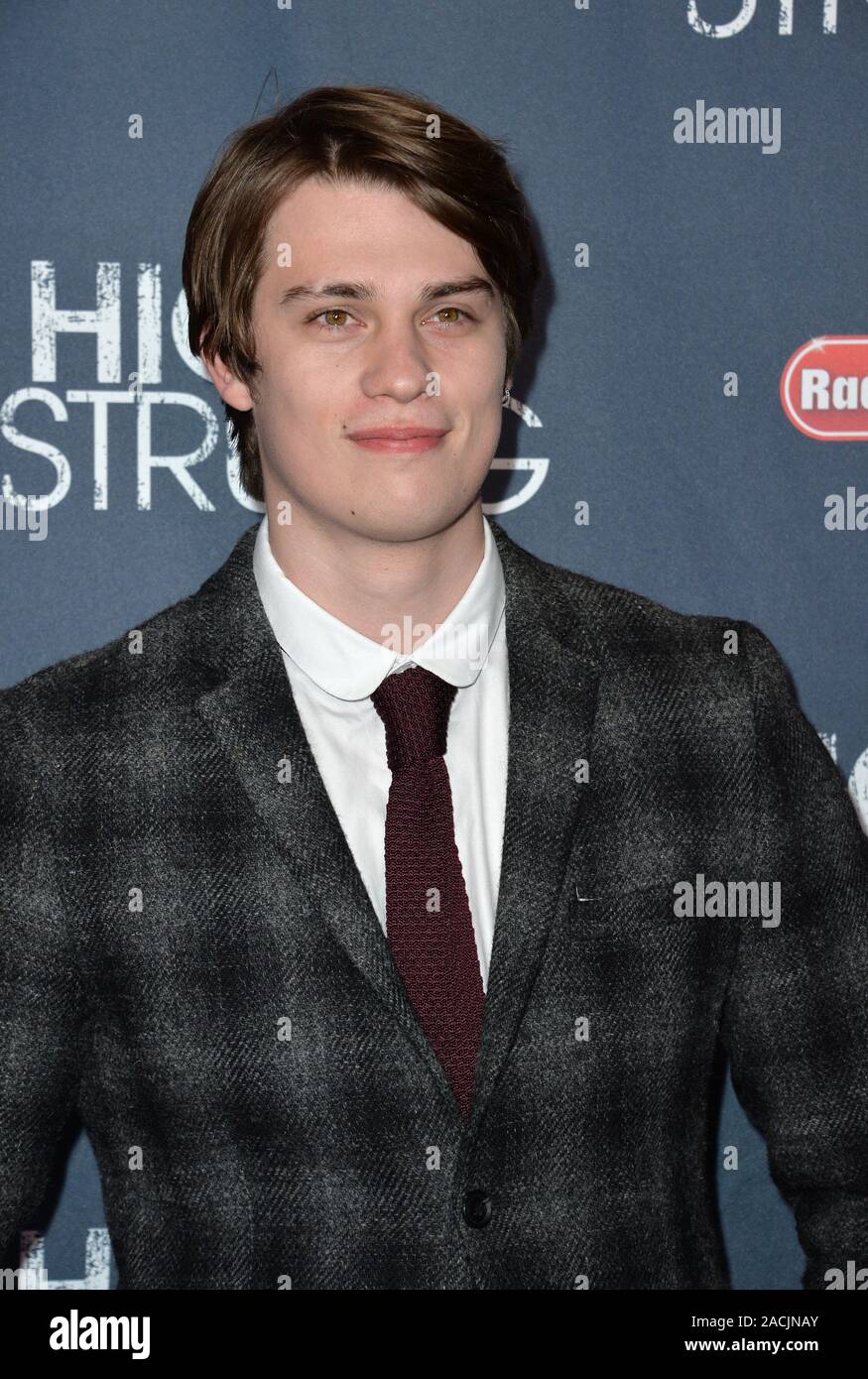 LOS ANGELES, CA - MARCH 29, 2016: Actor Nicholas Galitzine at the ...