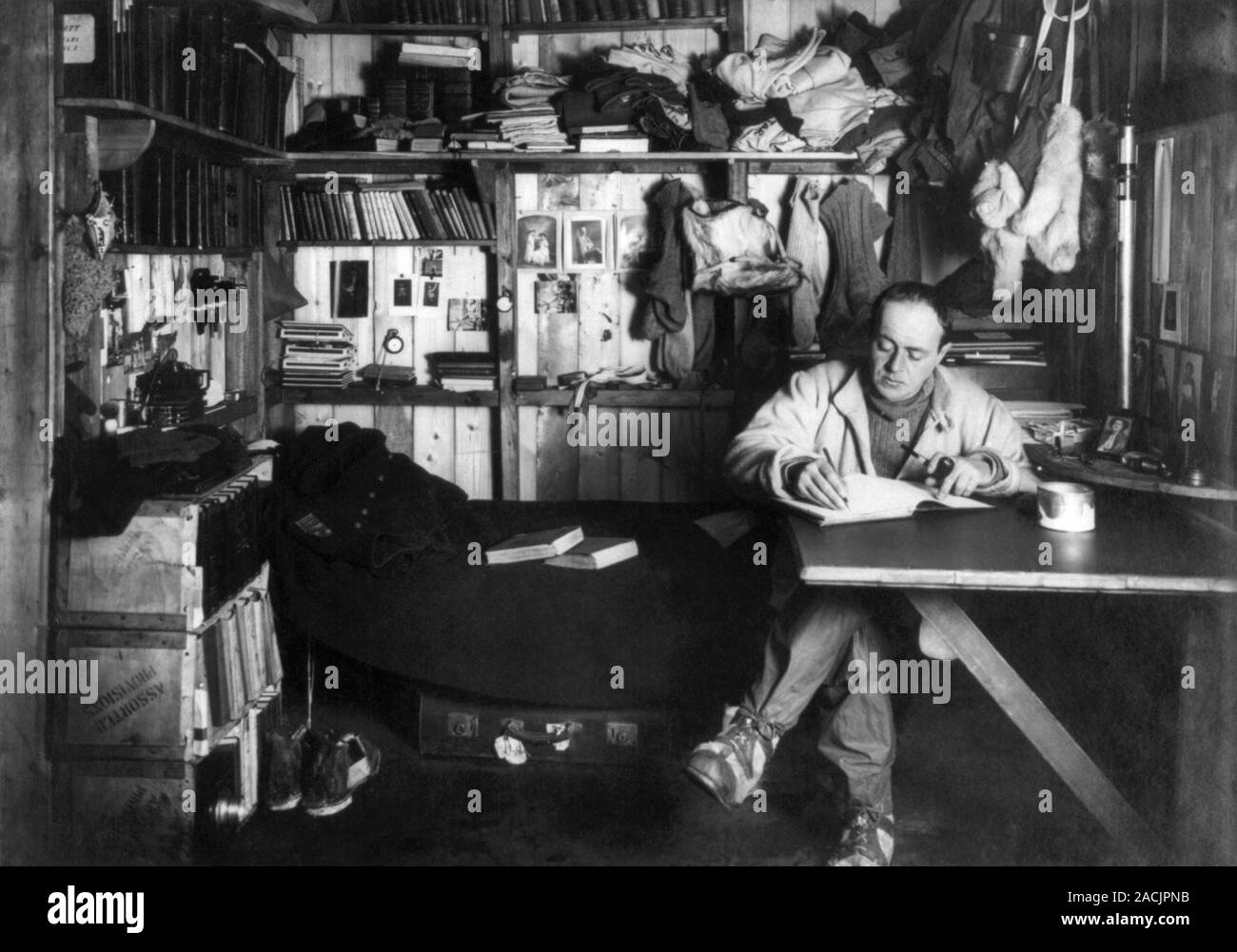 Robert Scott's Antarctic diary. Captain Robert Falcon Scott (1868-1912 ...