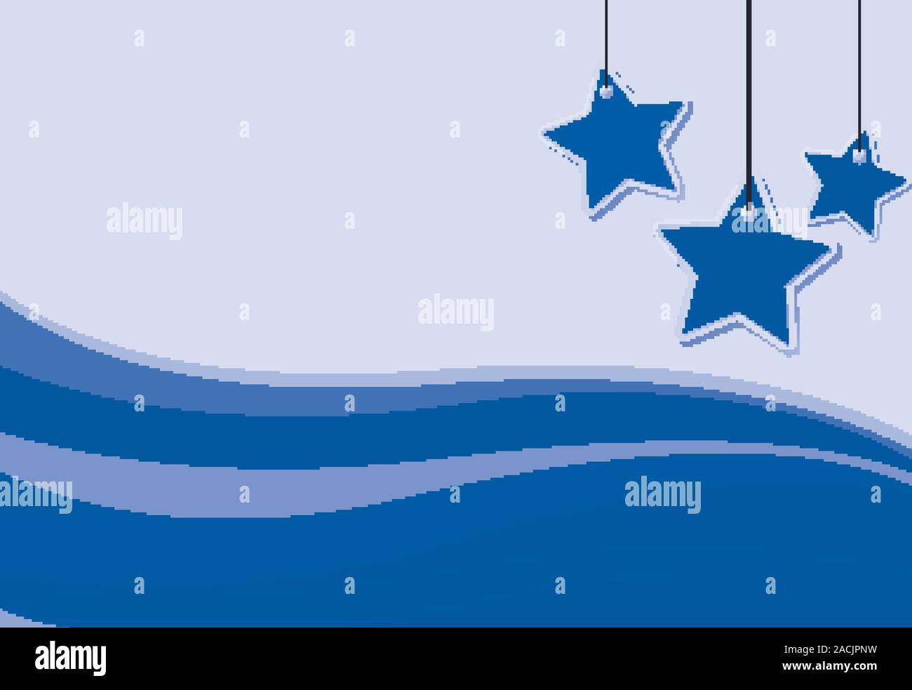 Background design with blue stars illustration Stock Vector Image & Art ...