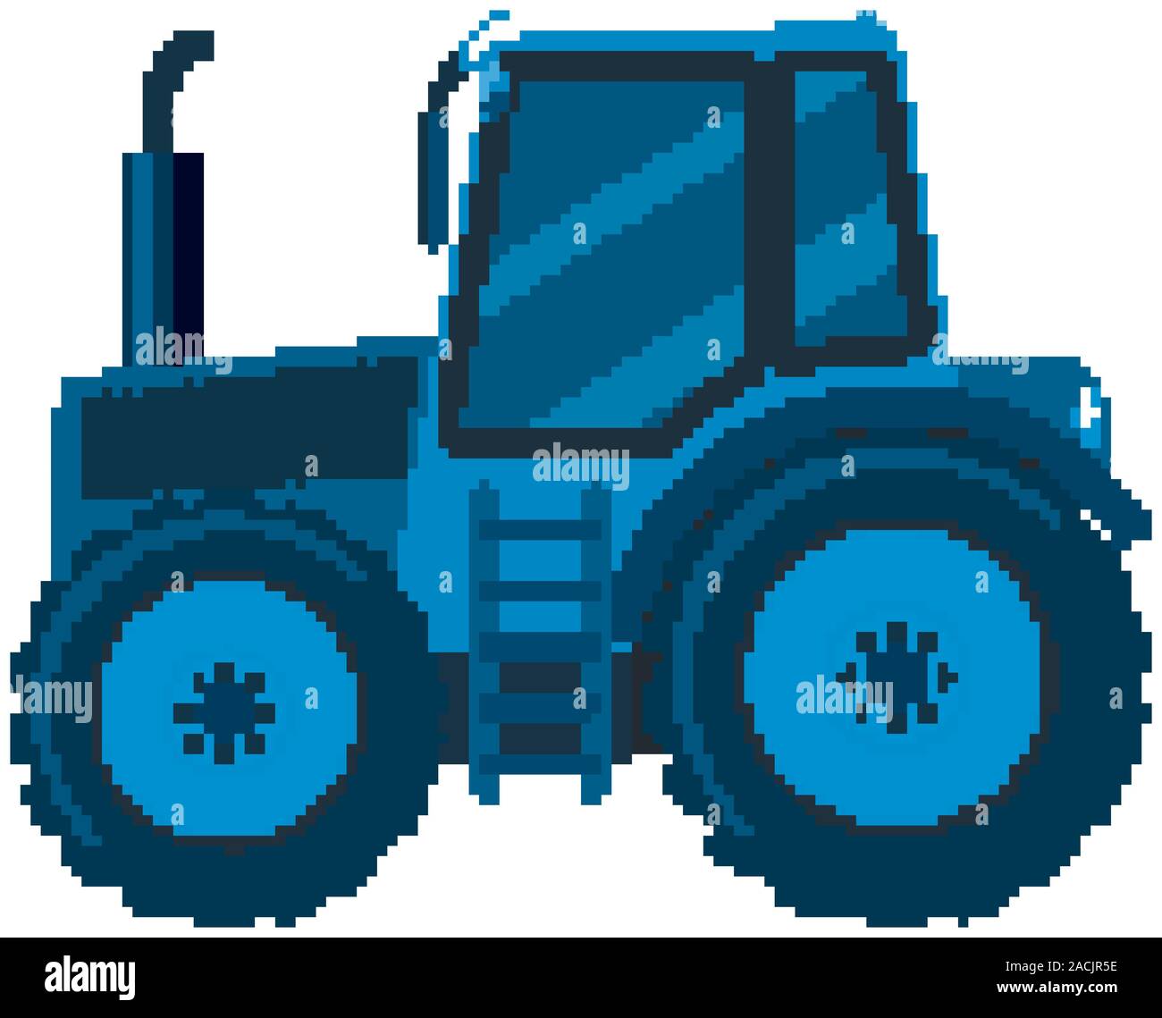 Colourful tractor Cut Out Stock Images & Pictures - Alamy